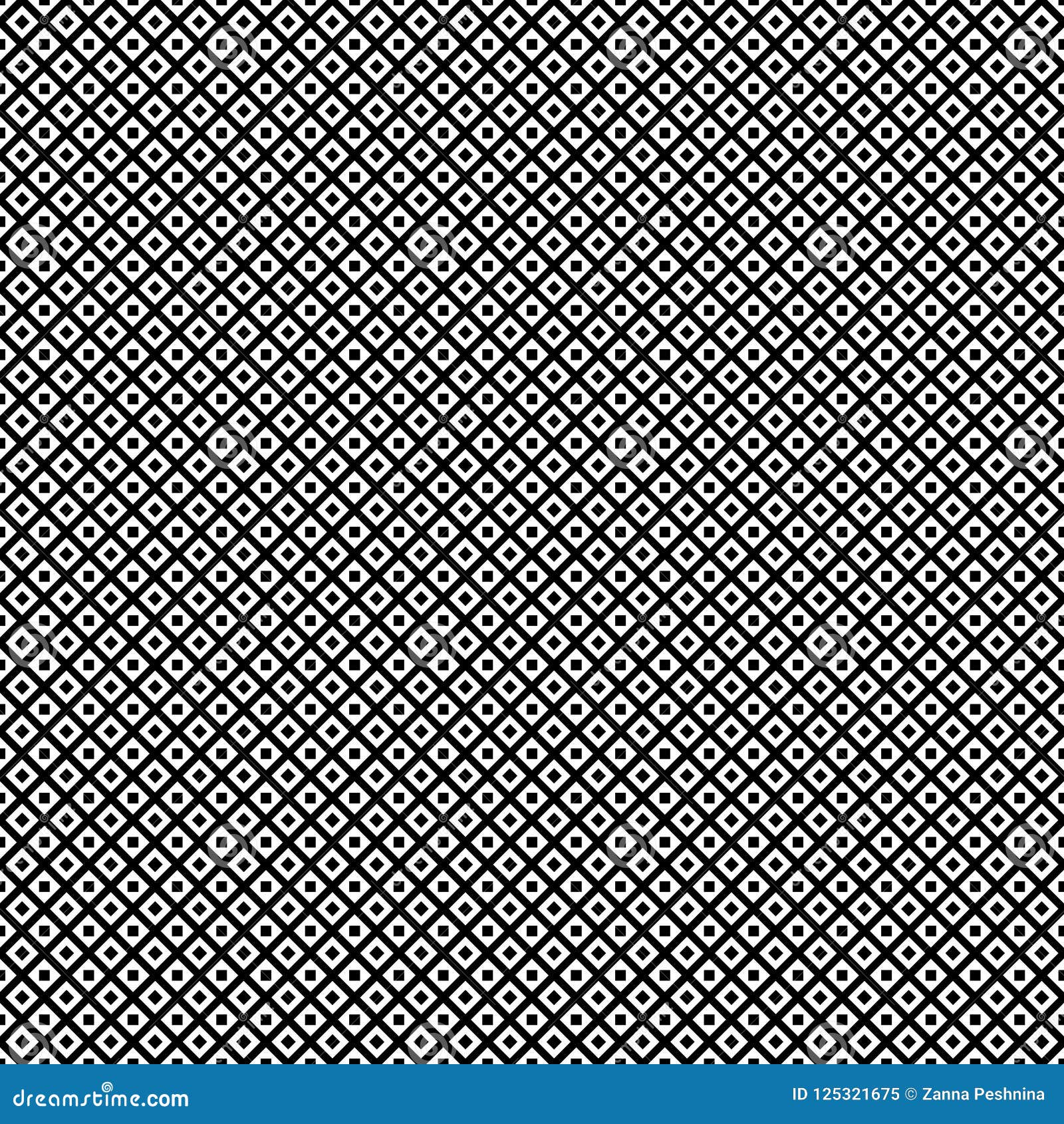 Cell, Grid with Diagonal Lines Seamless Background Stock Vector ...