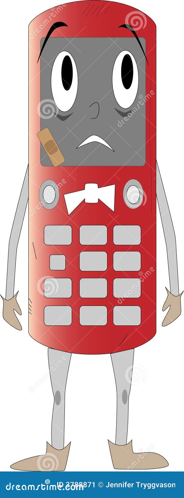 Cell Guy Old Sad stock vector. Illustration of solution - 3788871