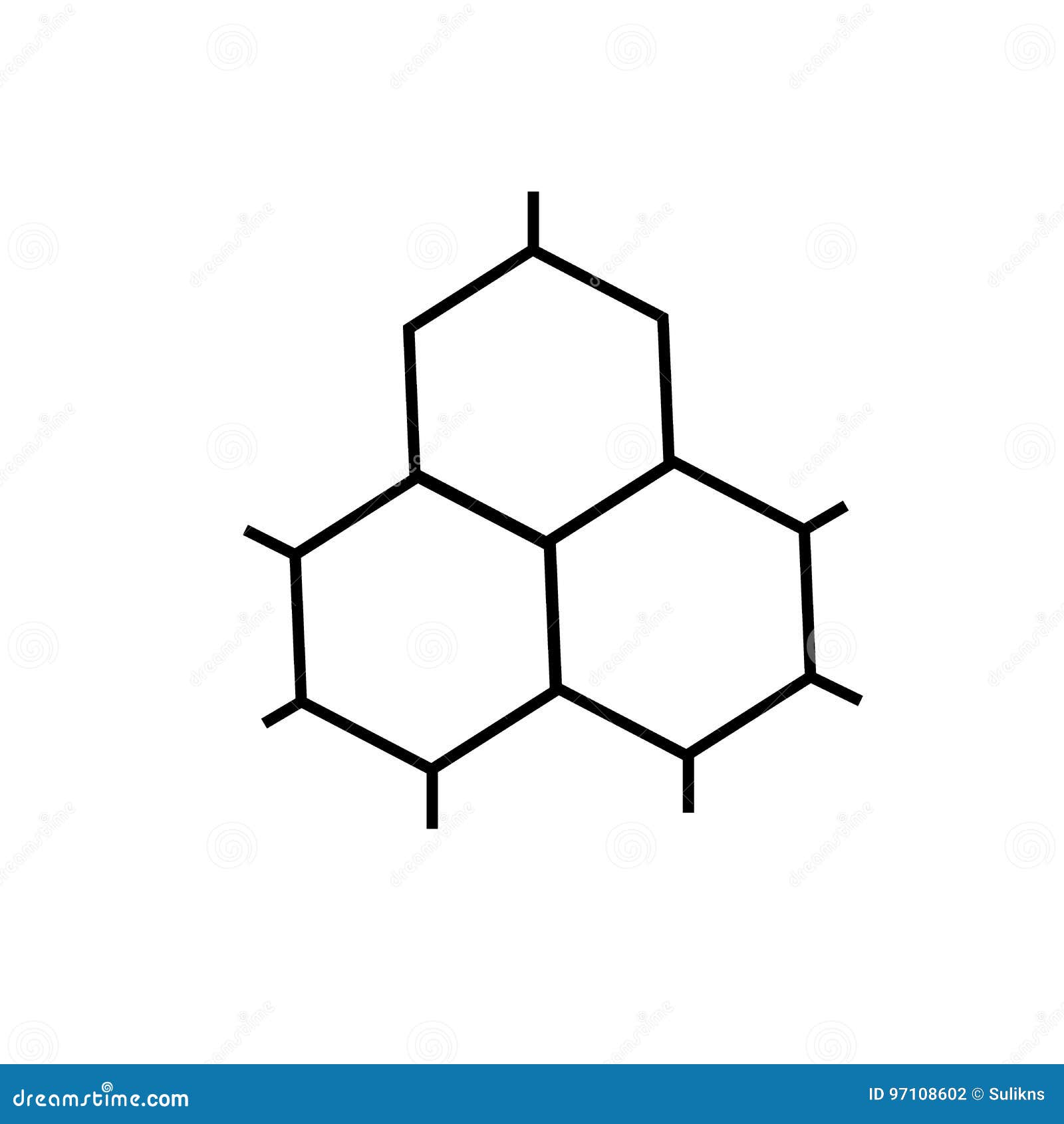 Cell, Hexagon, Medical Icon Stock Illustration - Illustration of ...