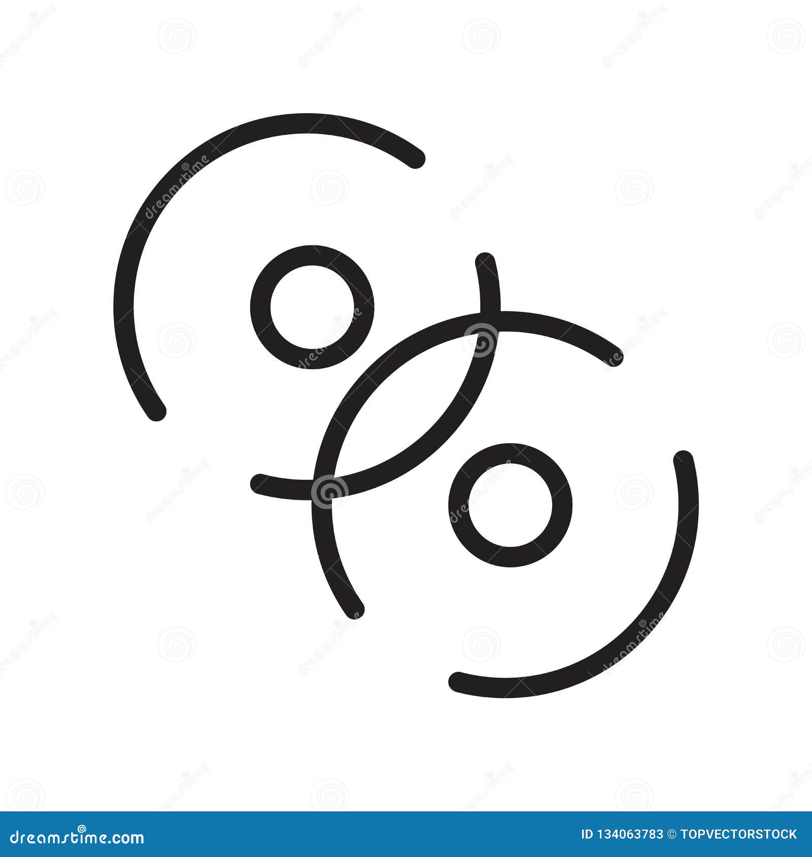 Cell Icon Vector Isolated on White Background, Cell Sign , Line Symbol ...