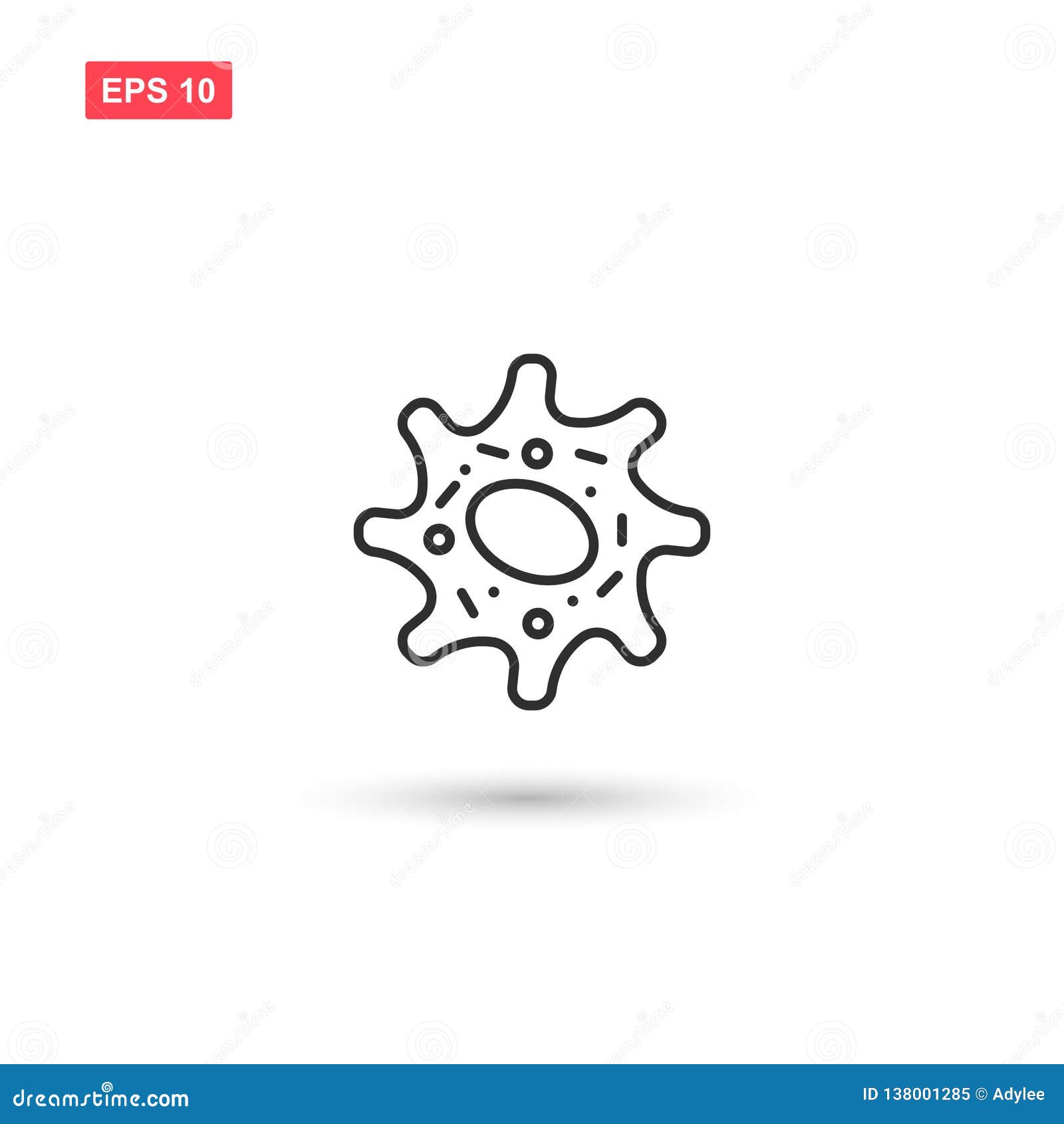 Cell Immune System Icon Vector Design Isolated 4 Stock Vector ...