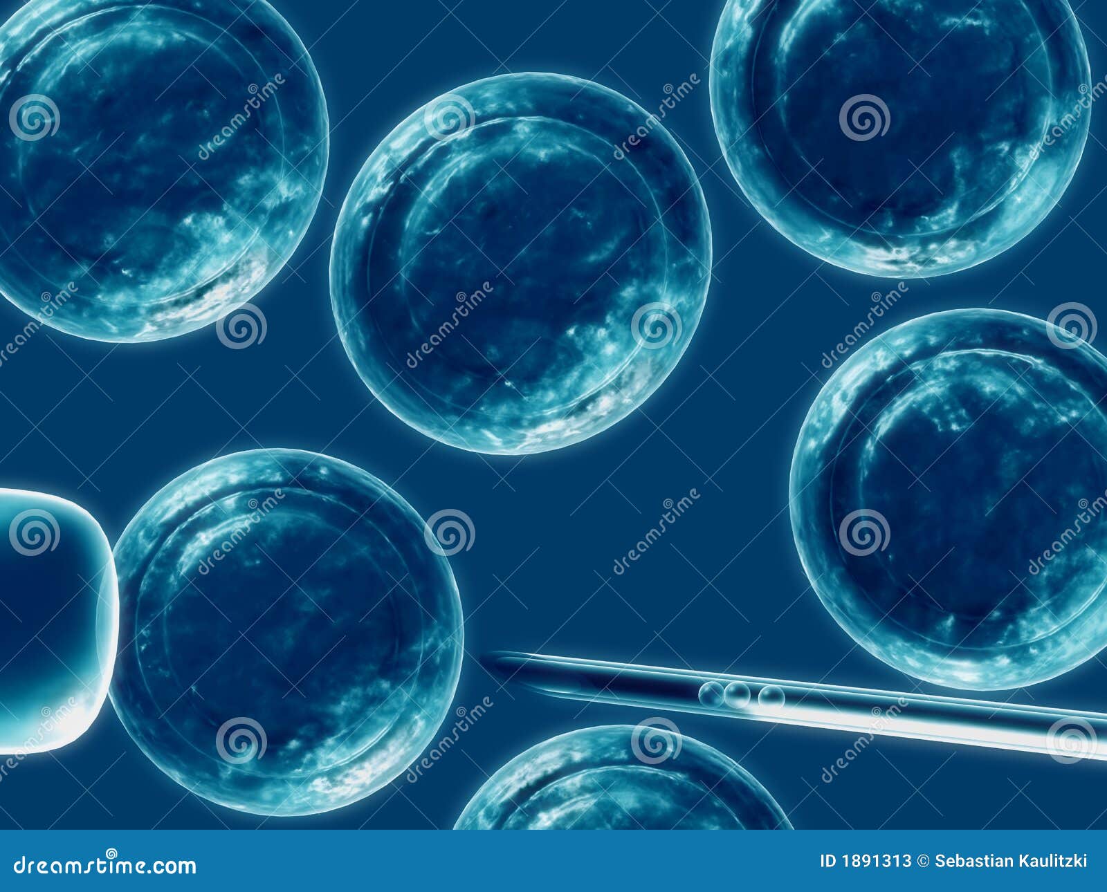 Cell Injection Stock Illustration | CartoonDealer.com #1891315