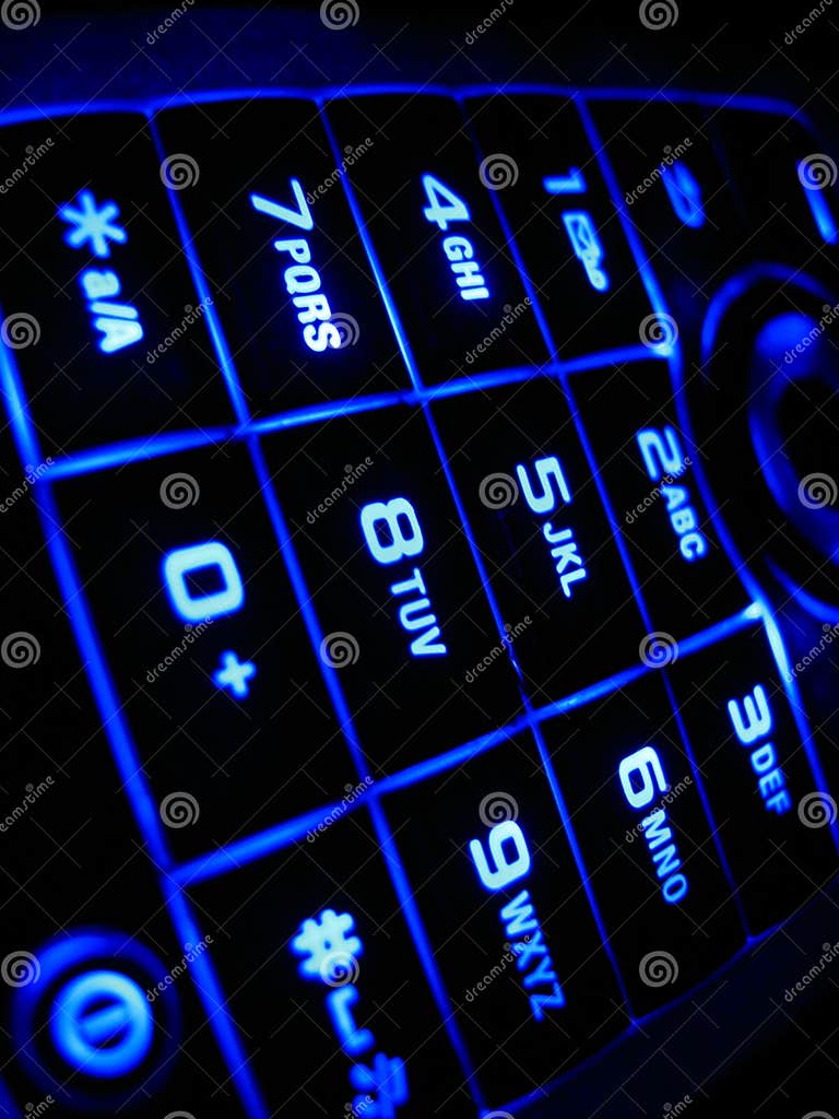 Cell Keypad stock photo. Image of keys, handheld, digital - 1390960