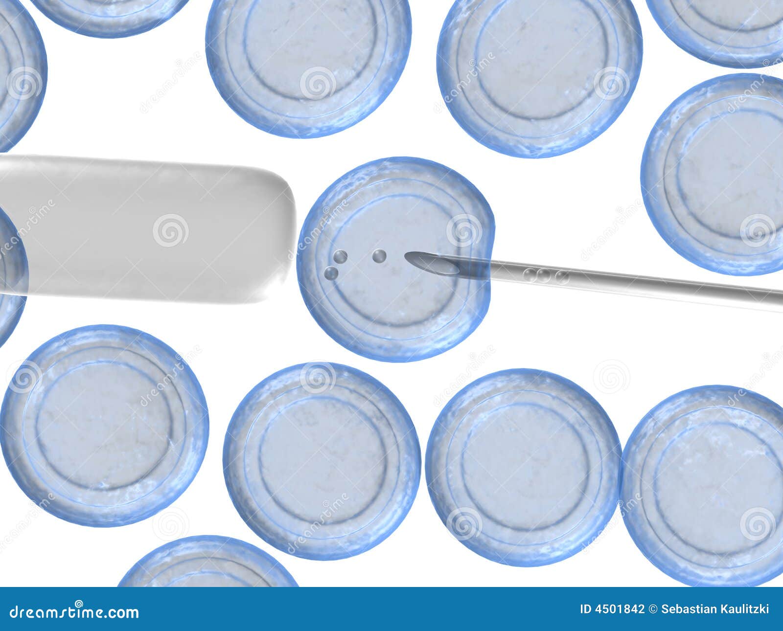 Cell manipulation stock illustration. Illustration of genetic - 4501842