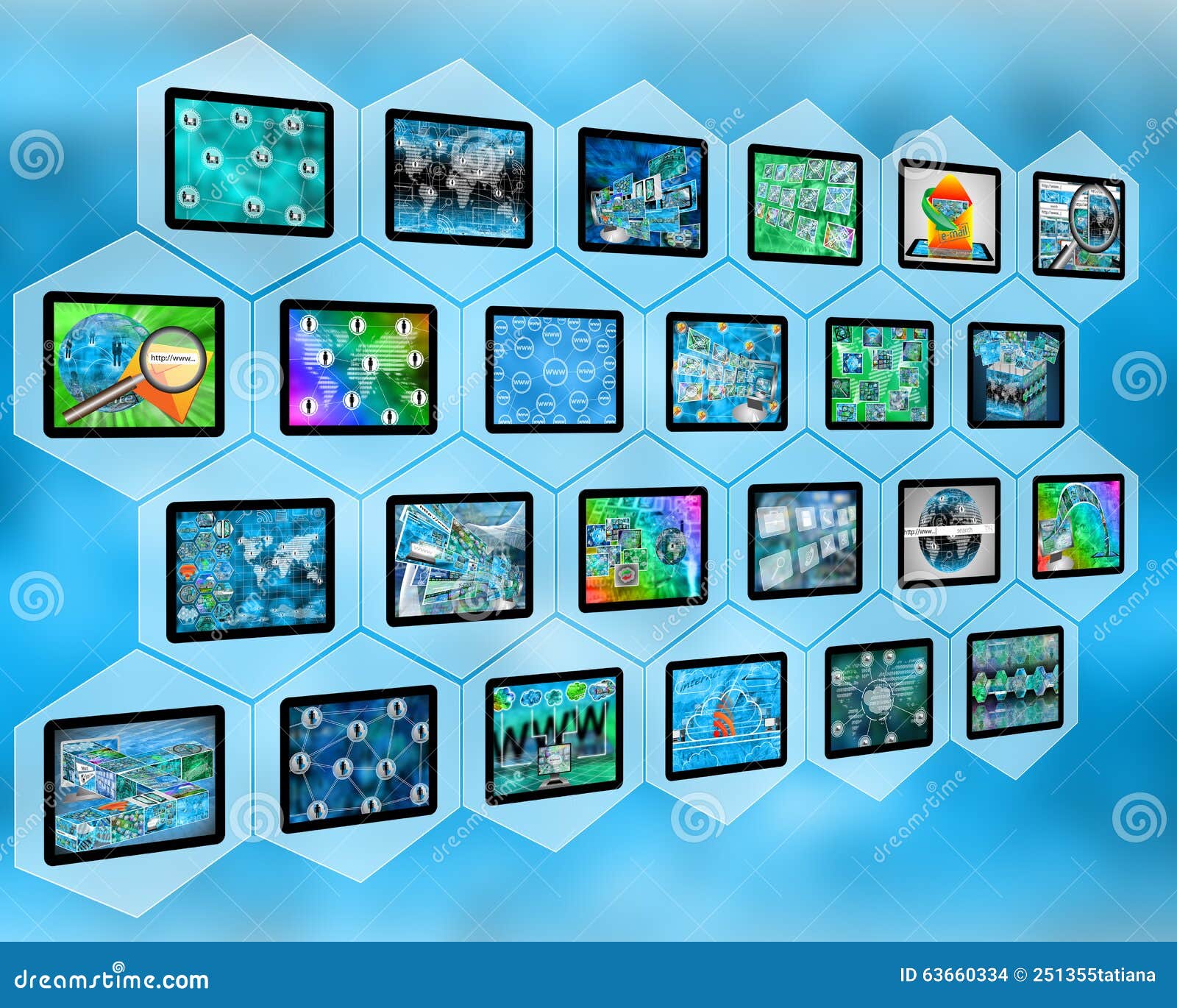 Cell stock illustration. Illustration of computer, code - 63660334