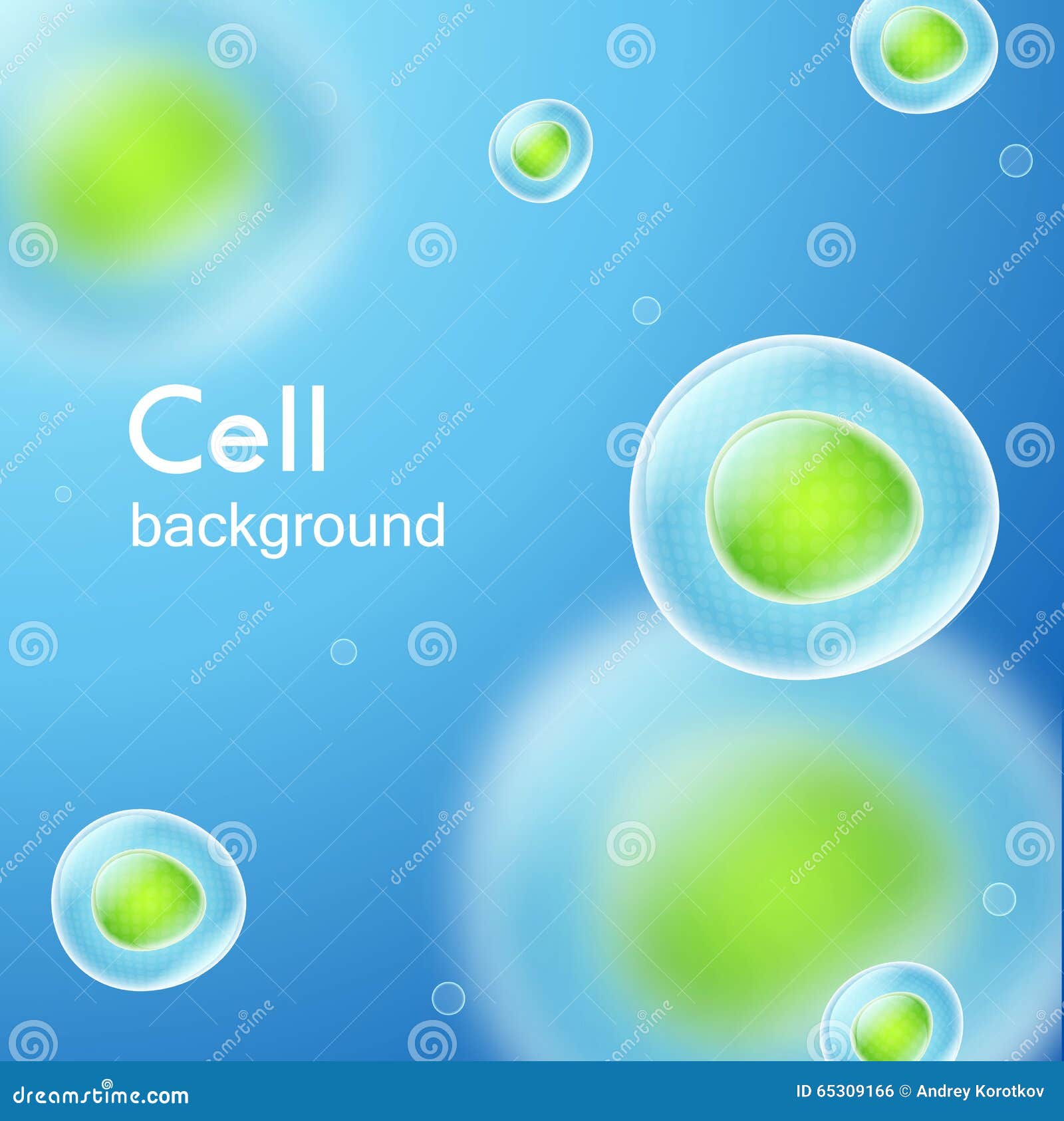 Cell with mesh blur eps 10 stock vector. Illustration of mitosis - 65309166