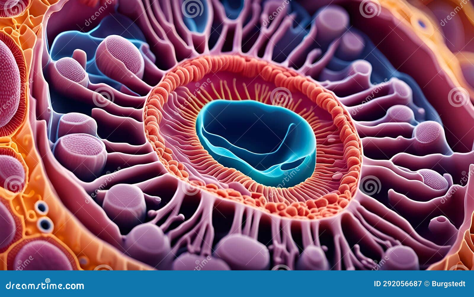 Mitosis Of Plasma Field With Particles Black And White Texture Royalty ...