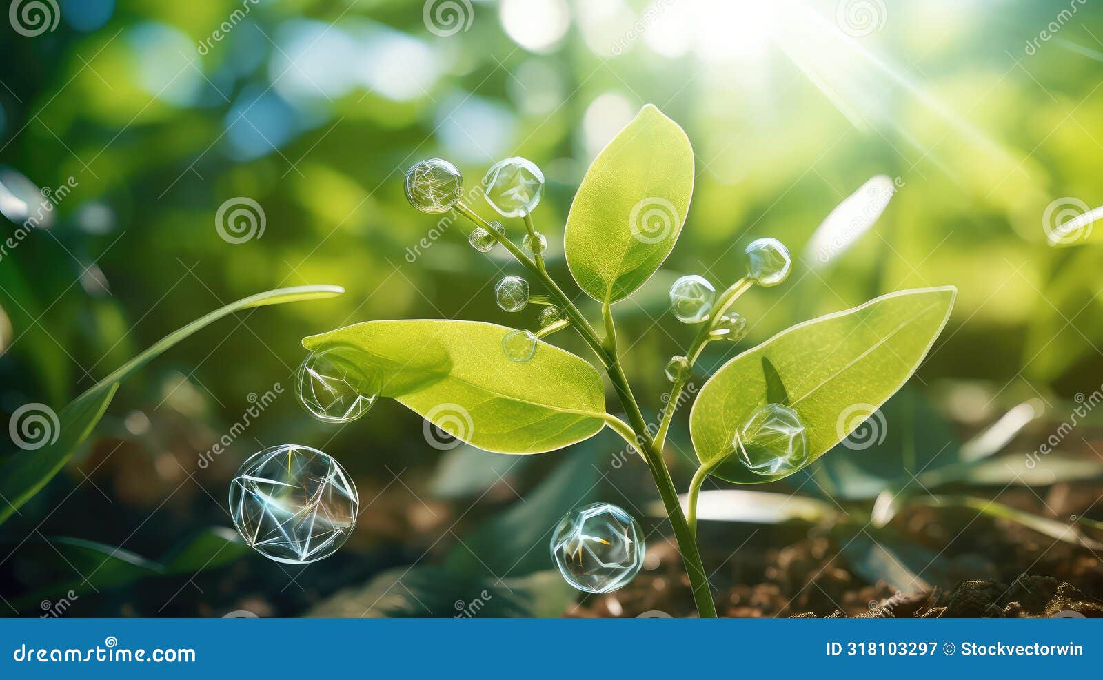 Cell oxygen atom stock illustration. Illustration of sustaining - 318103297