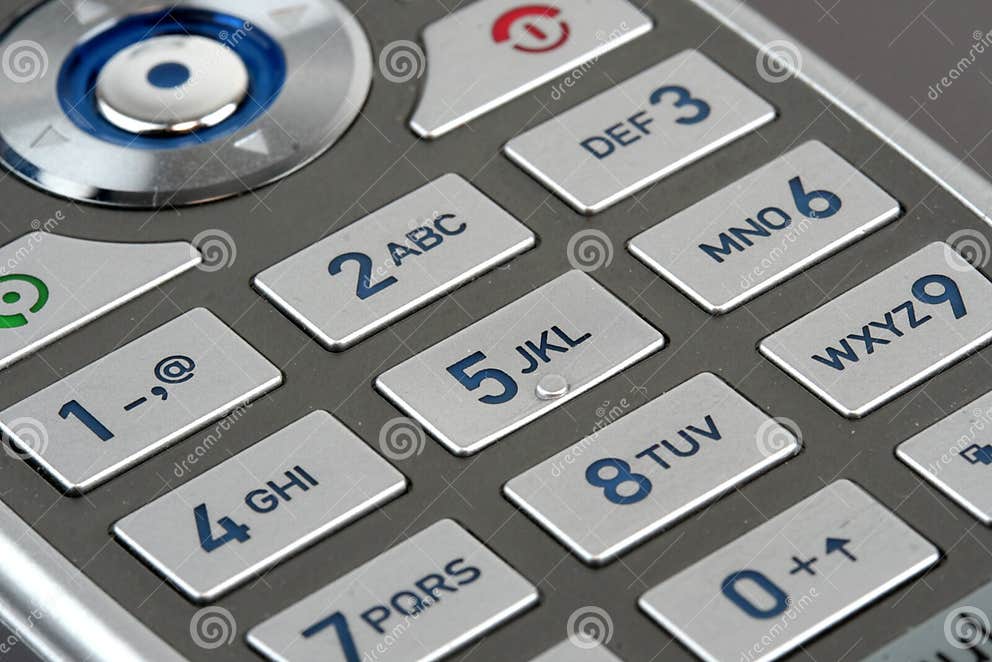 Cell Phone stock photo. Image of cell, keypad, buttons - 4921242