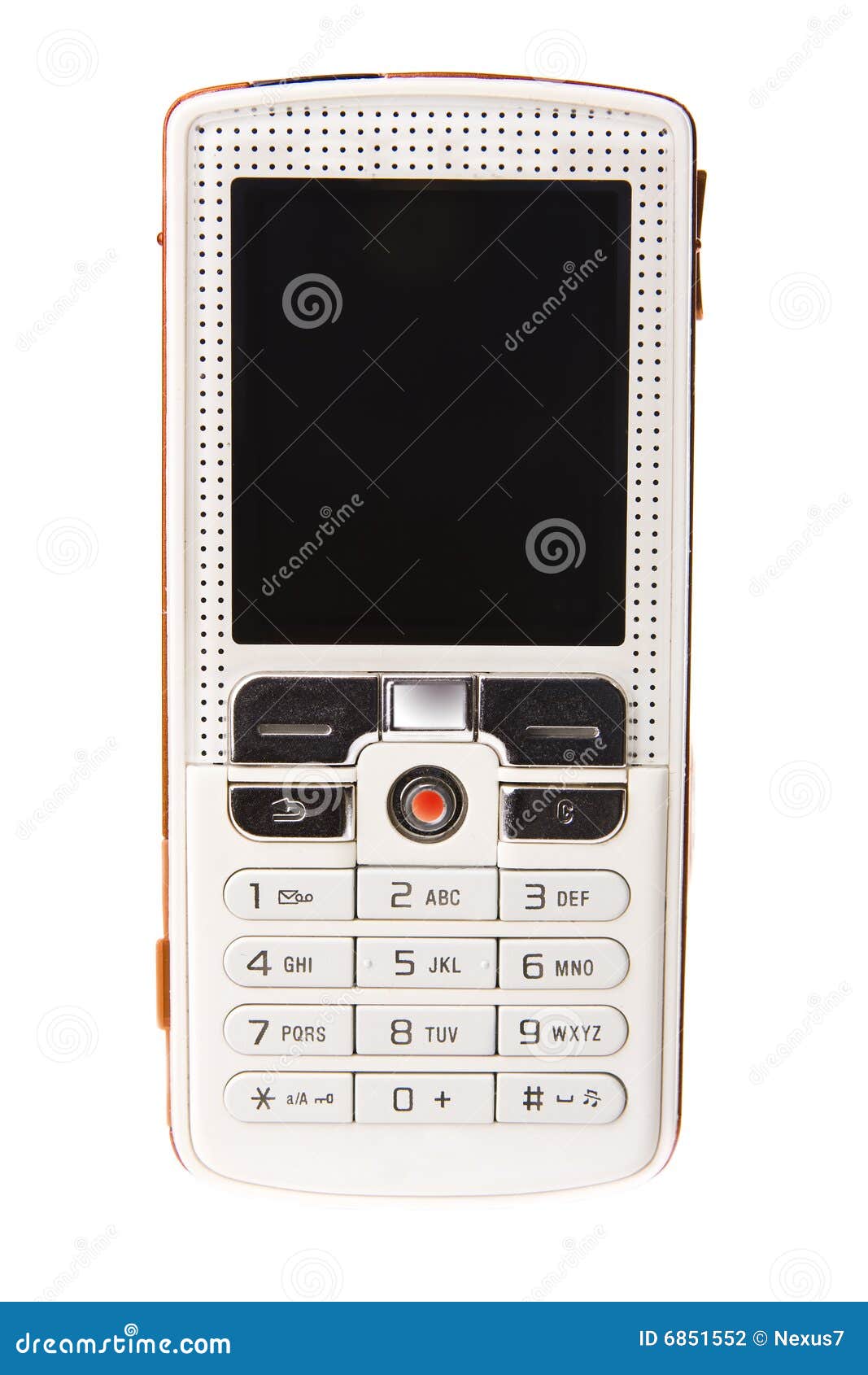 Cell Phone stock photo. Image of background, object, orange - 6851552