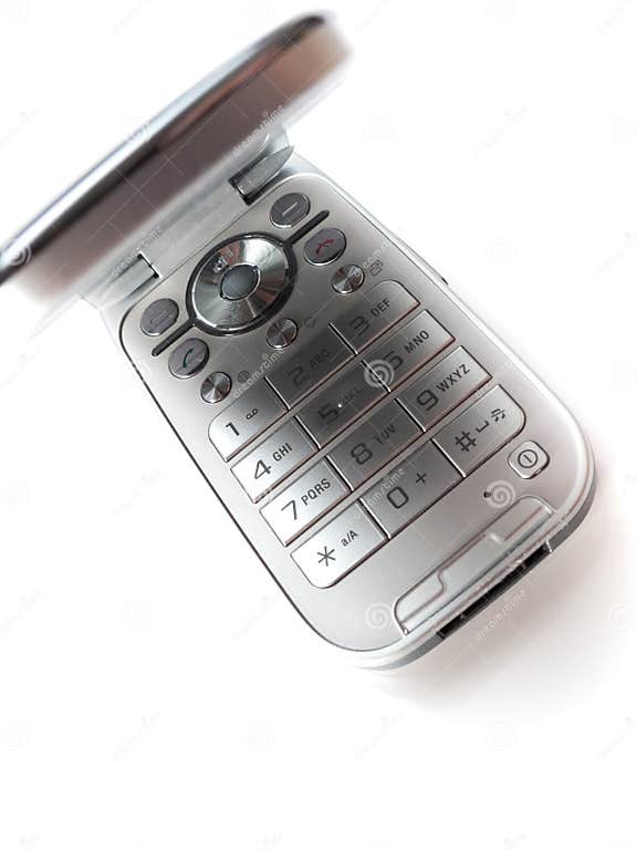 Cell phone angle stock photo. Image of chrome, home, dial - 9673838