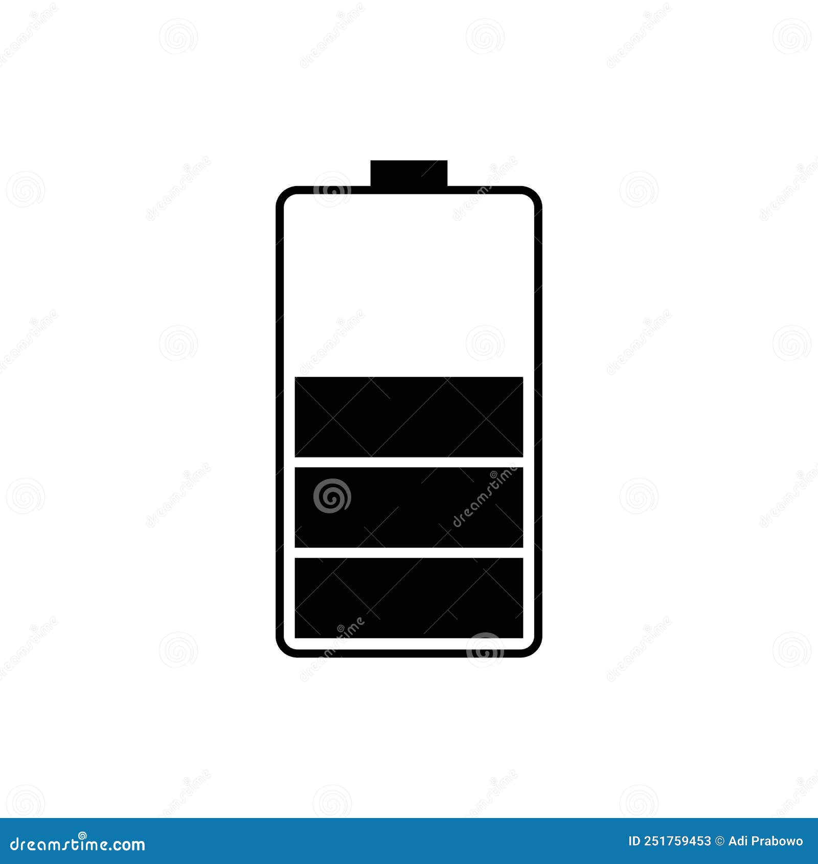 Cell Phone Battery Icon Logo Vector Design Stock Vector - Illustration ...