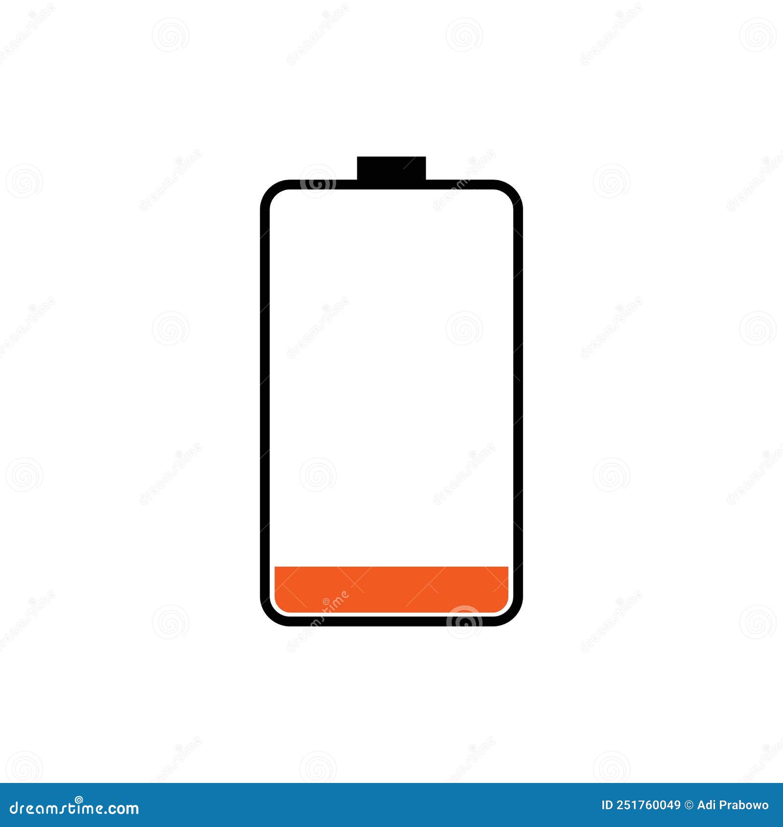 Cell Phone Battery Icon Logo Vector Design Stock Vector - Illustration ...