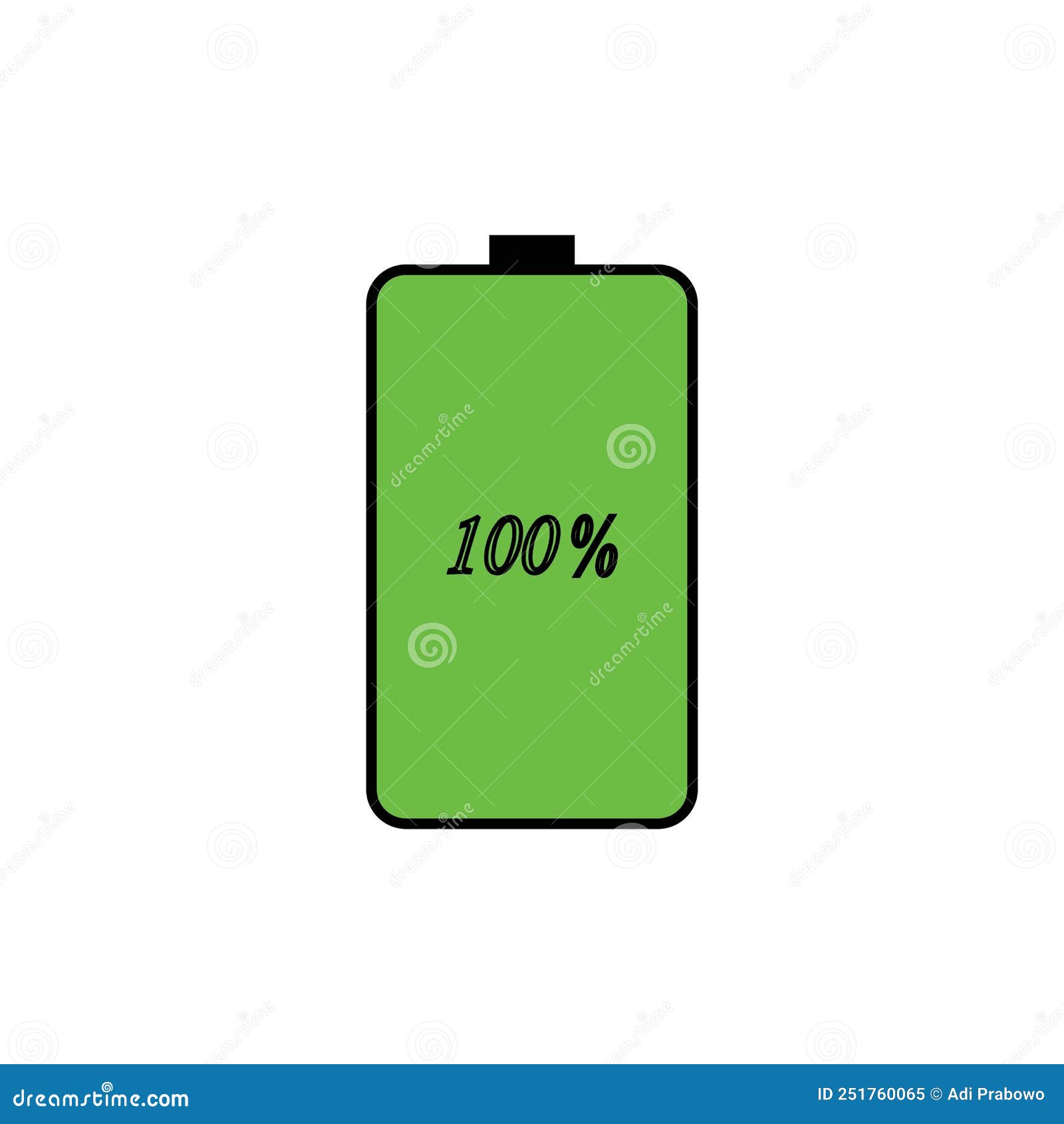 Cell Phone Battery Icon Logo Vector Design Stock Vector - Illustration ...