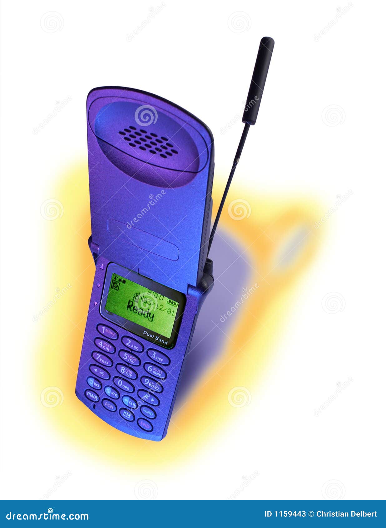 Cell Phone, Blue stock image. Image of phone, photoshop - 1159443