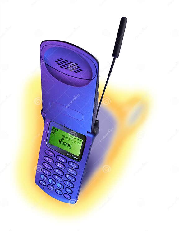 Cell Phone, Blue stock image. Image of phone, photoshop - 1159443