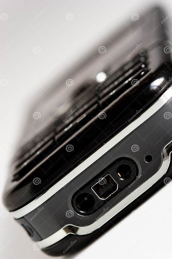 Cell-phone: bottom view stock image. Image of letters - 2273237