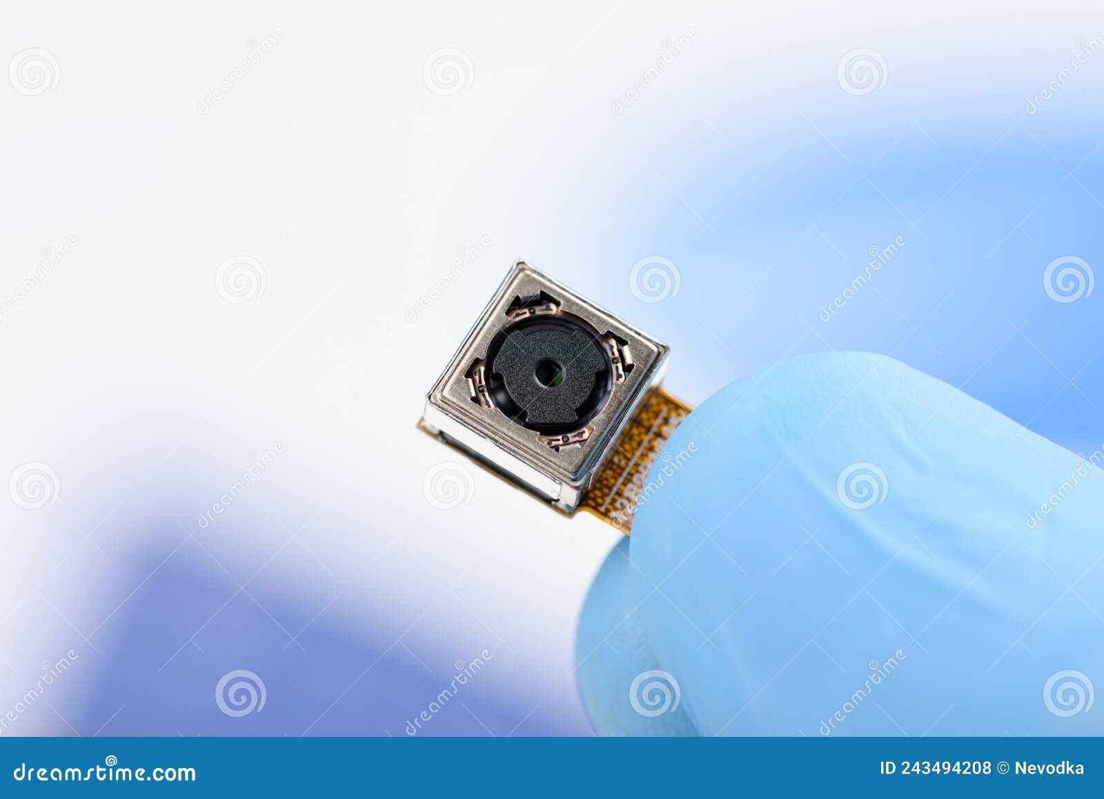 Cell phone camera module stock photo. Image of laboratory - 243494208