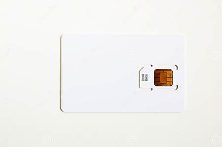 Cell phone card stock photo. Image of identity, blank - 1136850