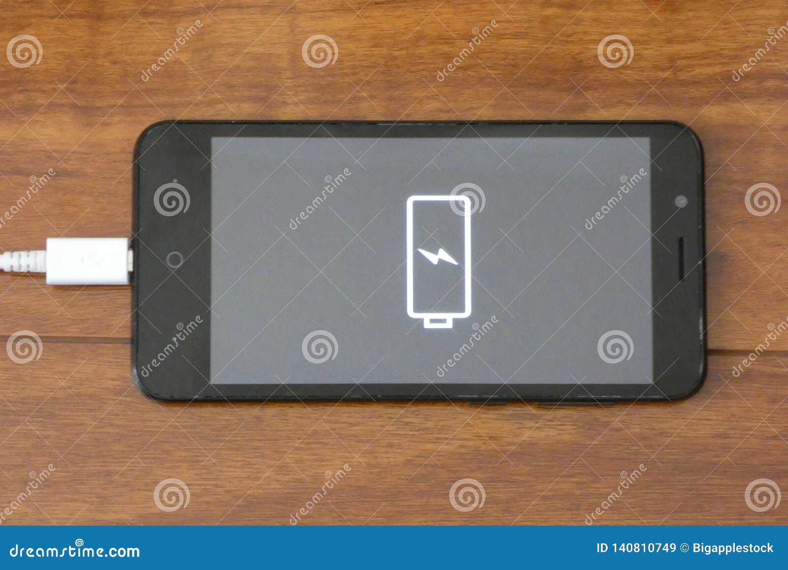 Cell Phone Charging stock image. Image of smartphone - 140810749
