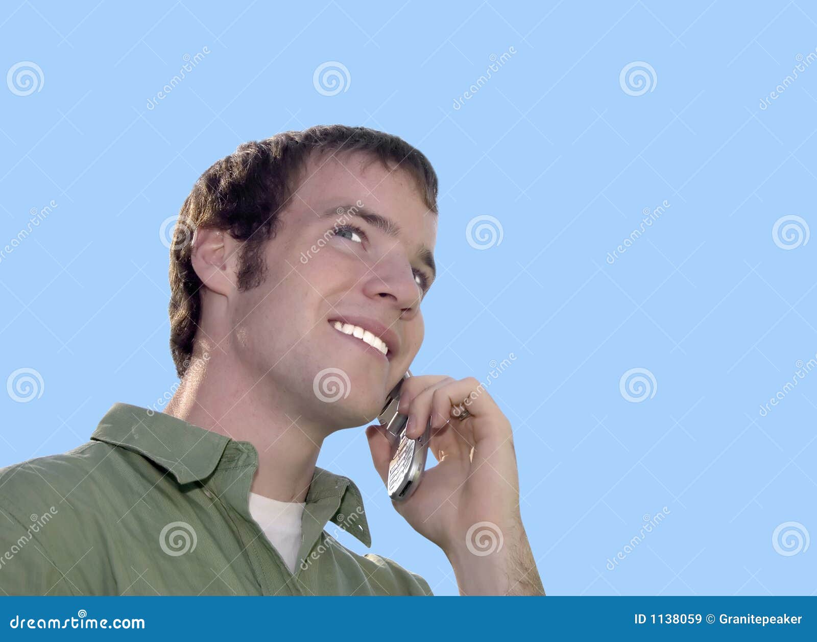 Cell Phone Conversation stock image. Image of cellphone - 1138059