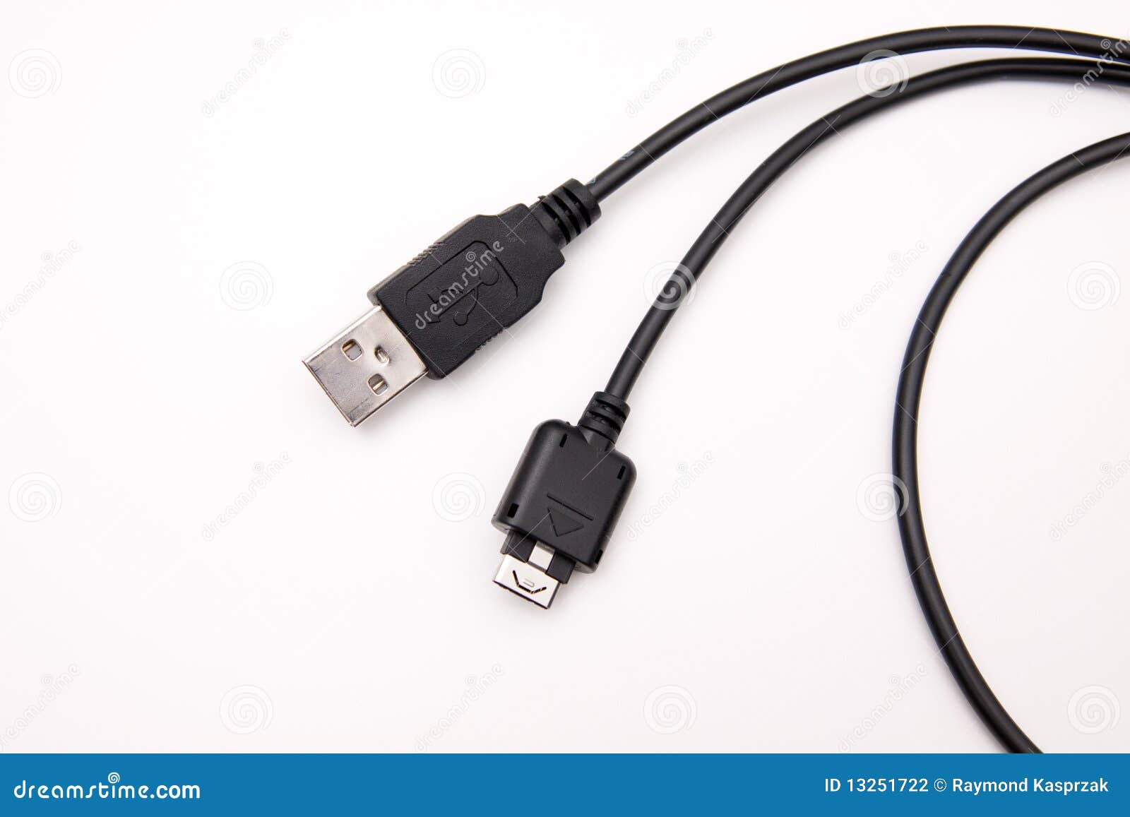 Cell Phone Data Cable stock photo. Image of data, cell - 13251722