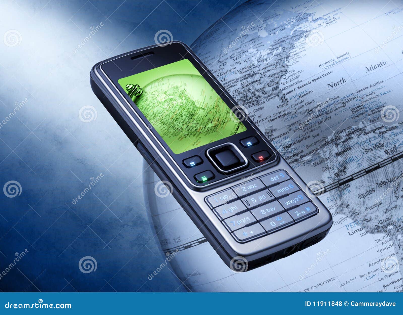 Cell Phone Global Communication Stock Photo - Image of call, luxury ...