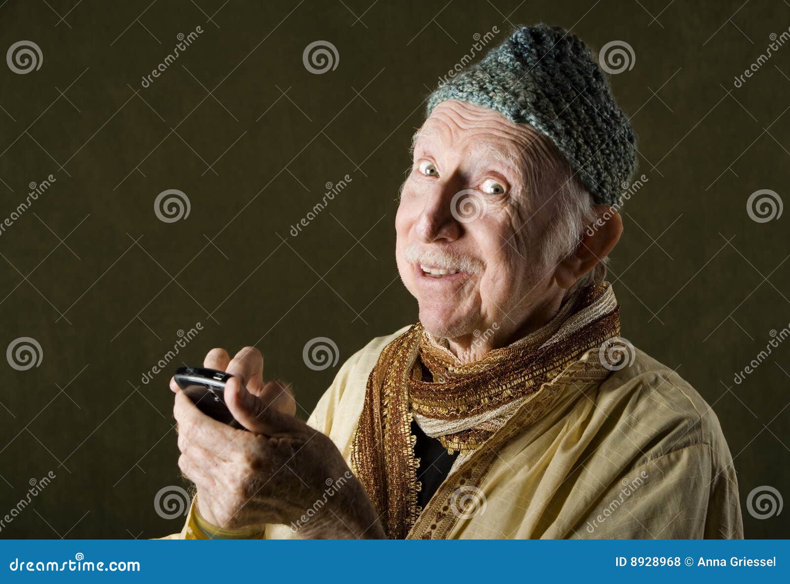 Cell Phone Guru stock photo. Image of teacher, cell, spiritual - 8928968