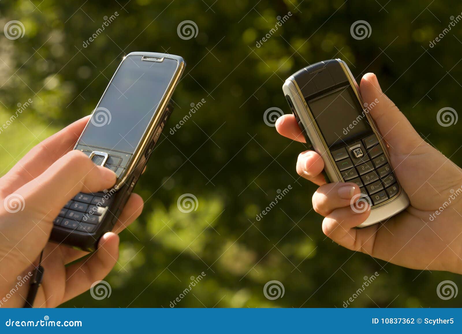 Cell phone in hand stock photo. Image of push, mobile - 10837362