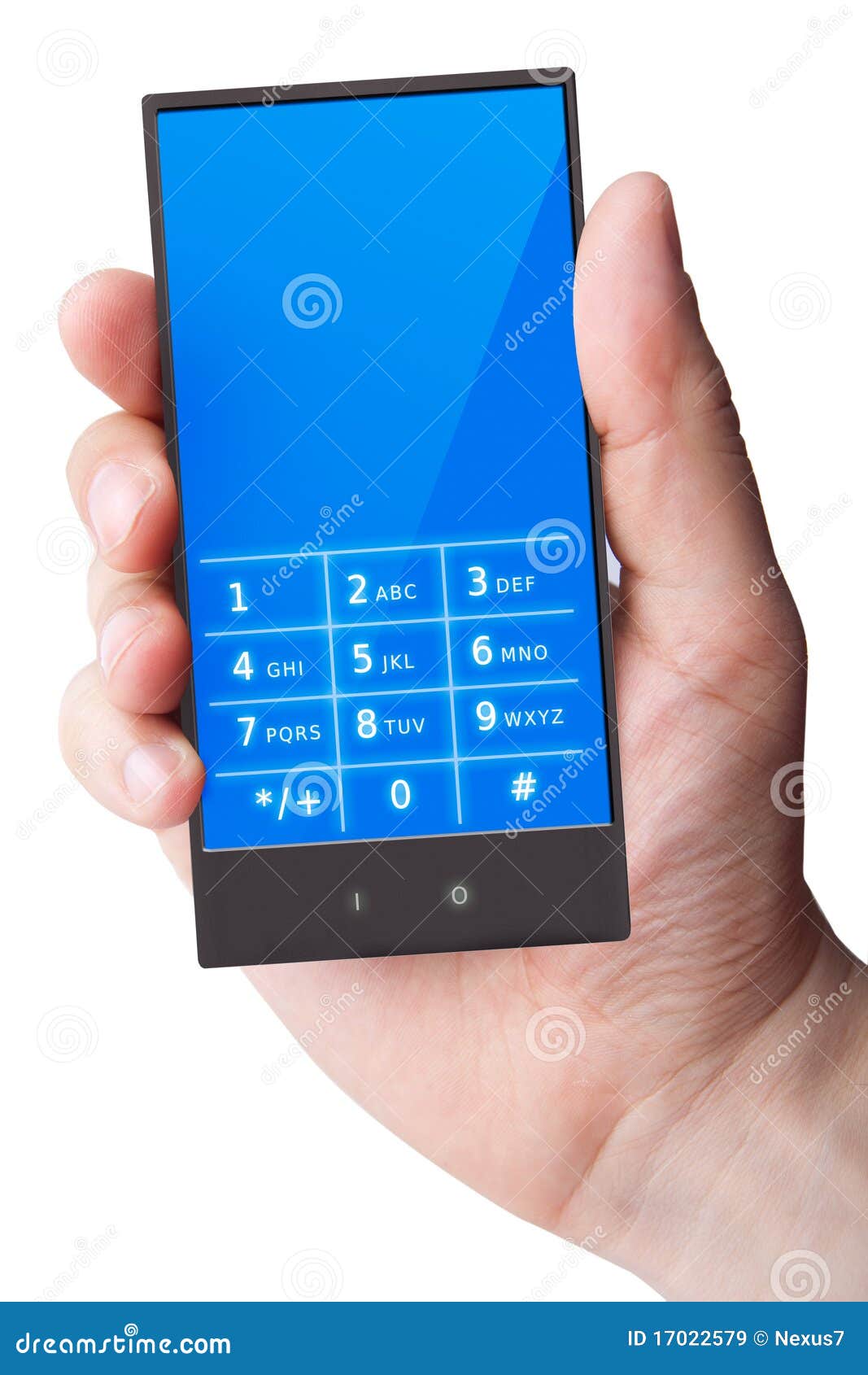 Cell Phone in Hand stock image. Image of cellular, business - 17022579