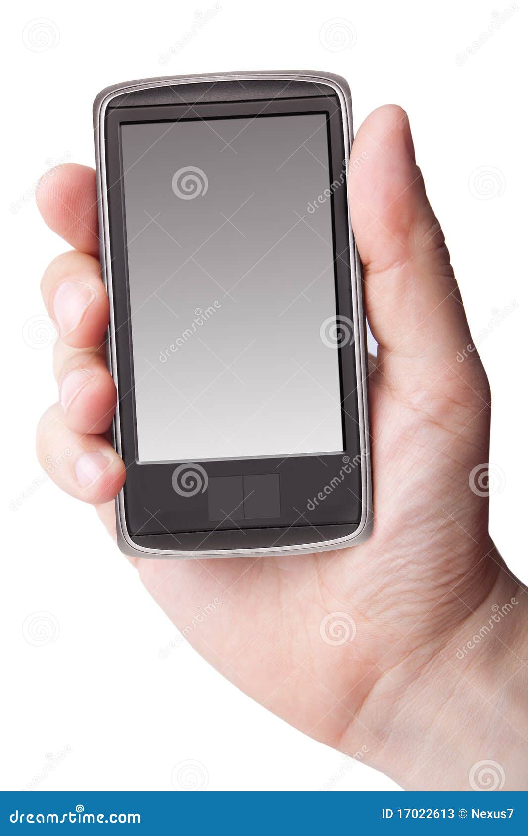 Cell Phone in Hand stock image. Image of portable, cellphone - 17022613