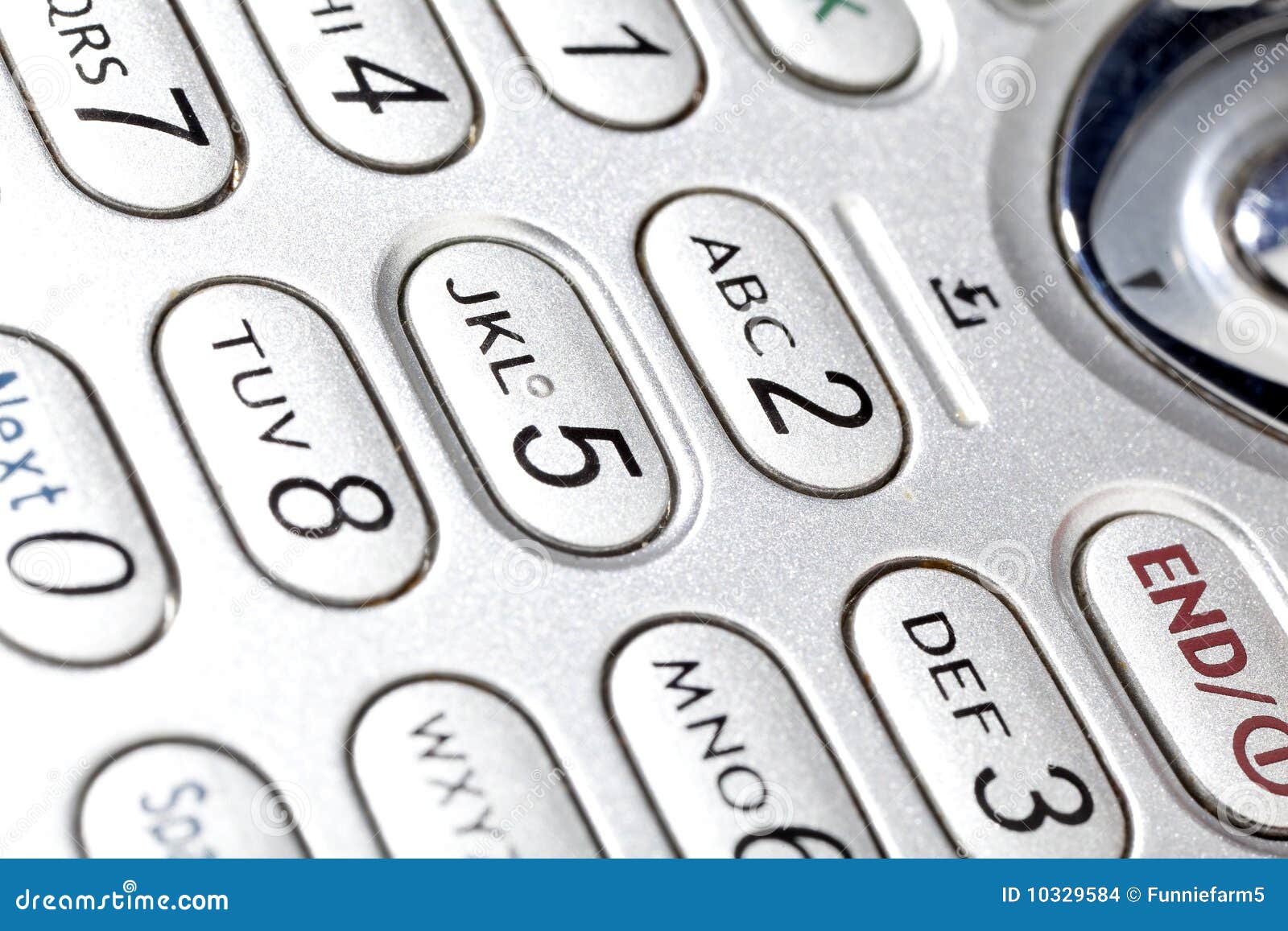 Cell Phone Key Pad stock photo. Image of information - 10329584