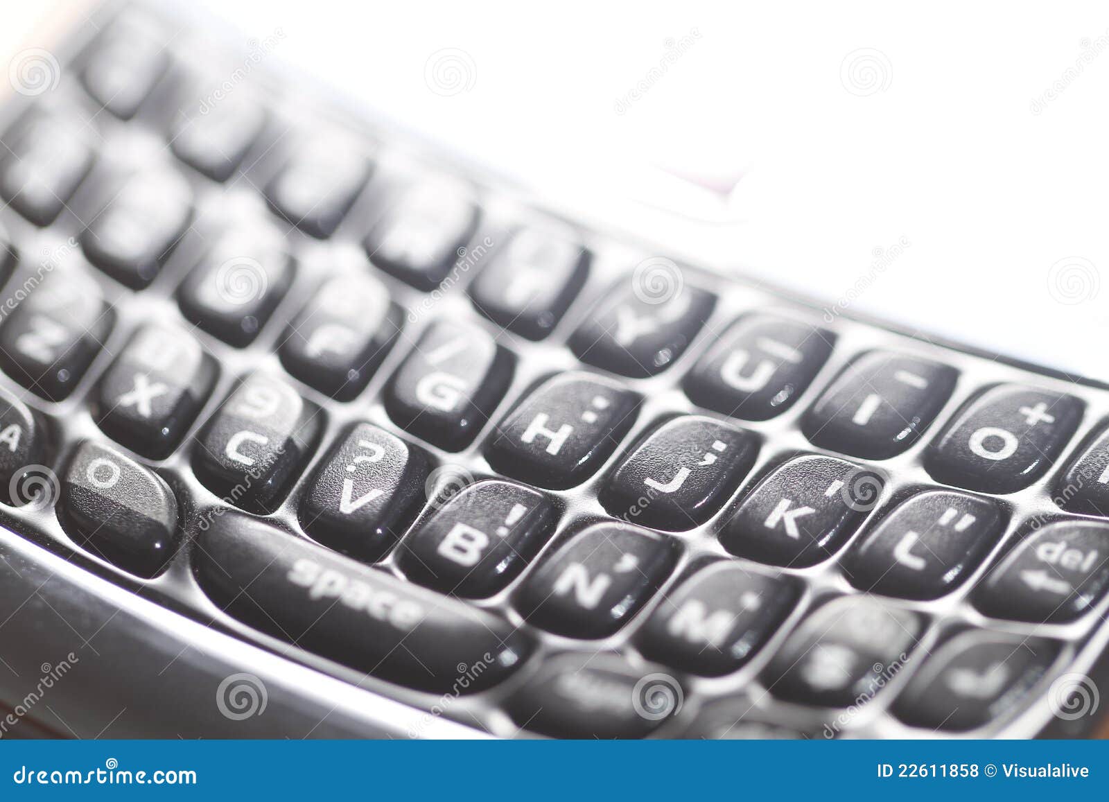 Cell phone keyboard stock photo. Image of isolated, electronic - 22611858