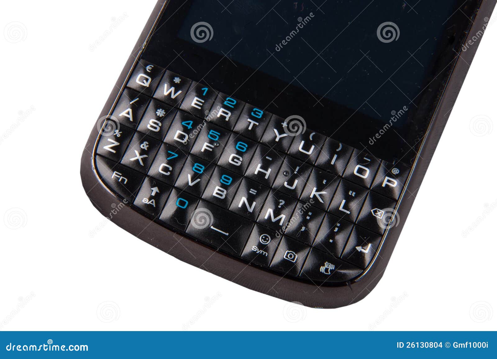 Cell phone keyboard stock photo. Image of business, wireless - 26130804