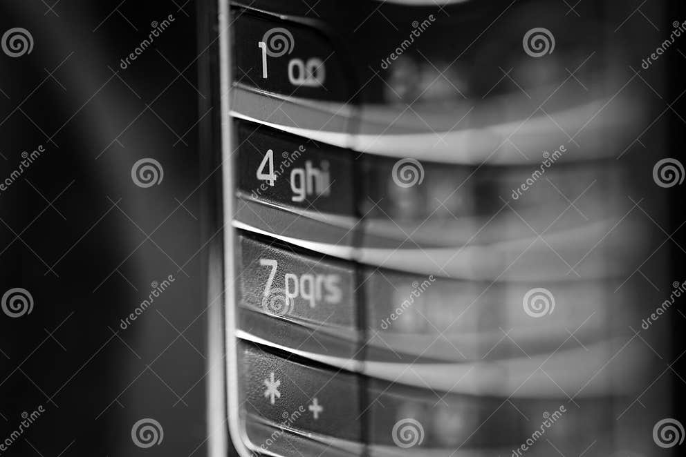 Cell phone keypad stock photo. Image of abstract, cellular - 3837662
