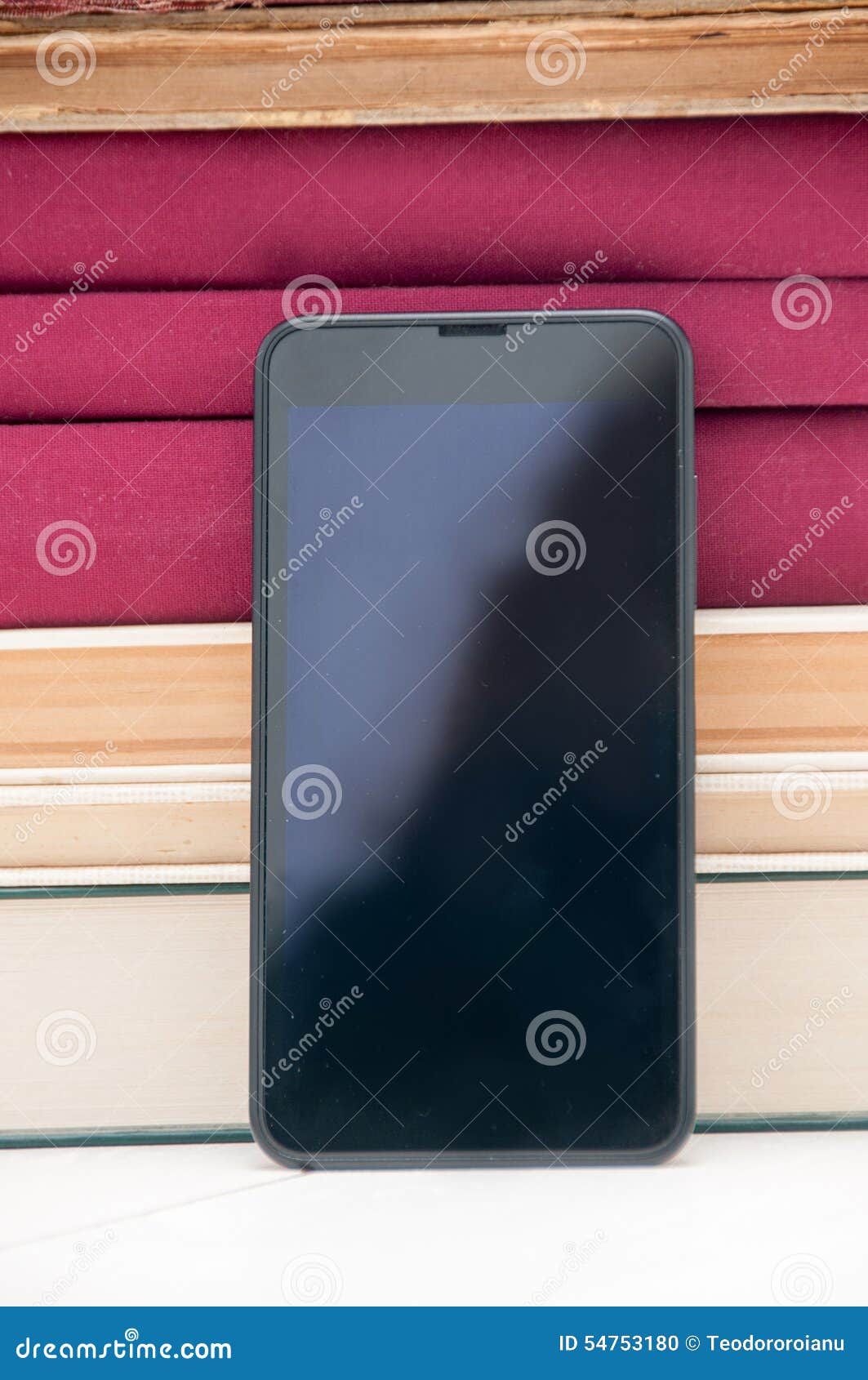 Cell phone knowledge stock photo. Image of arranged, pages - 54753180