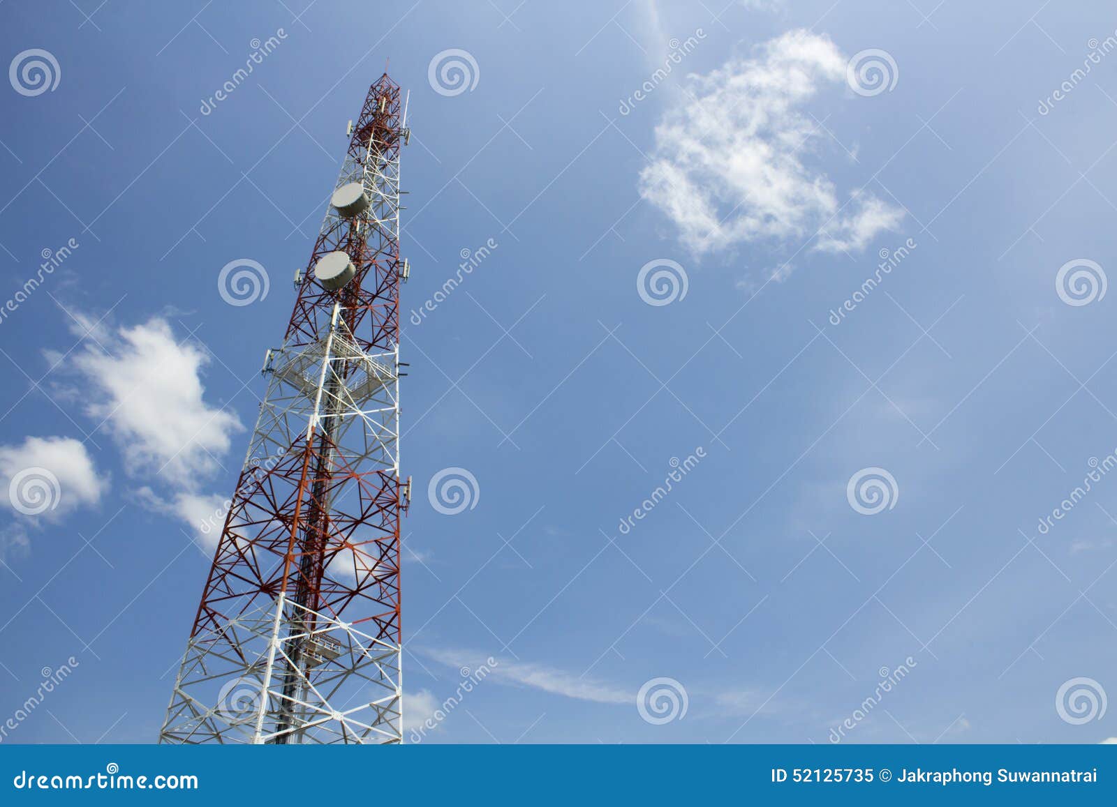 Cell phone network tower stock image. Image of cell, network - 52125735