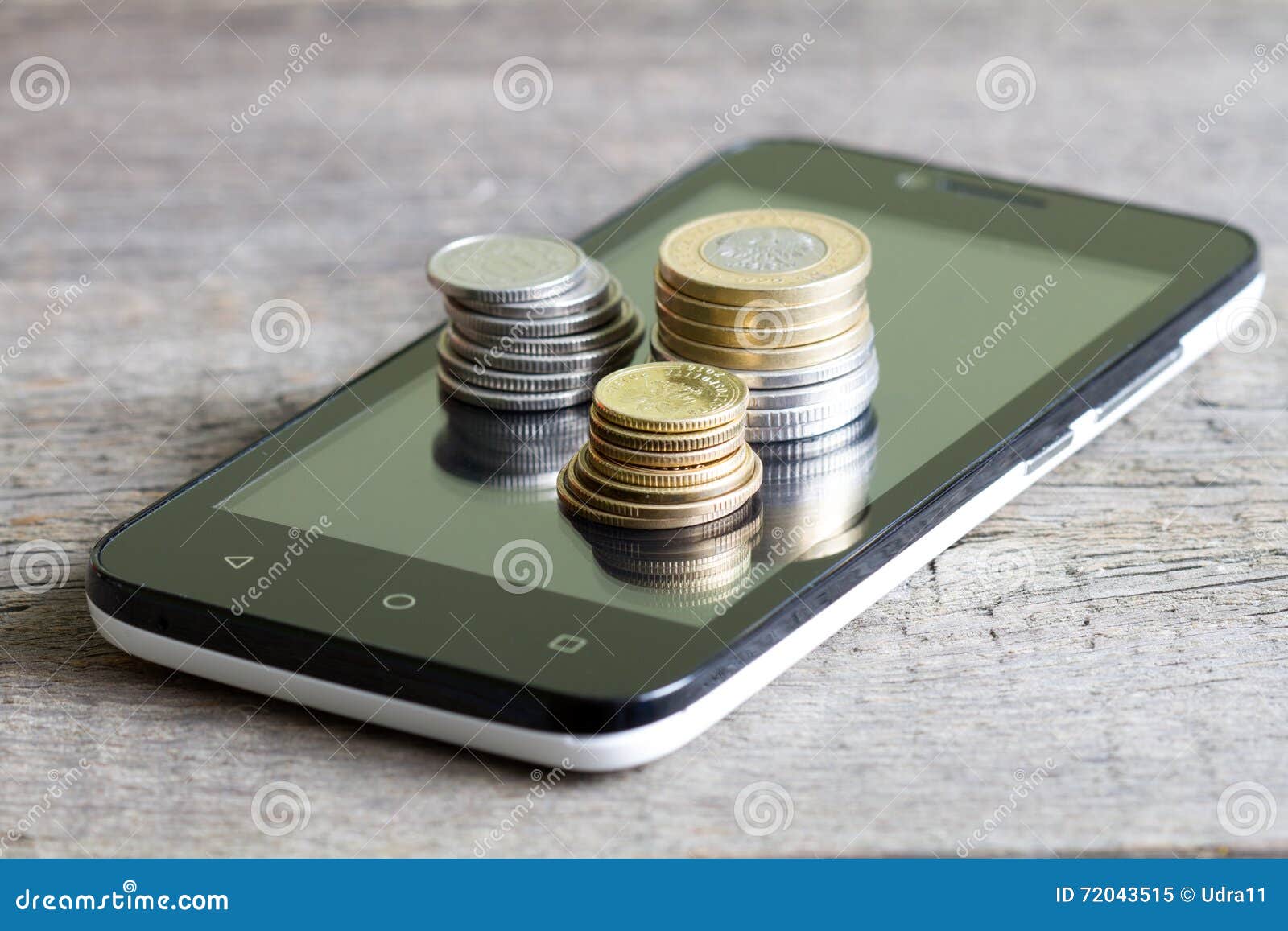 Cell Phone and Polish Money Stock Image - Image of mobile, money: 72043515