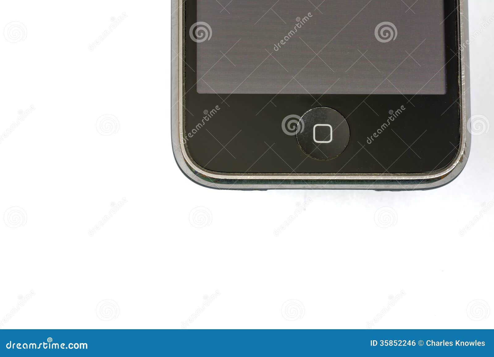 Cell Phone Power Button Close Up Stock Photo - Image of close, black ...