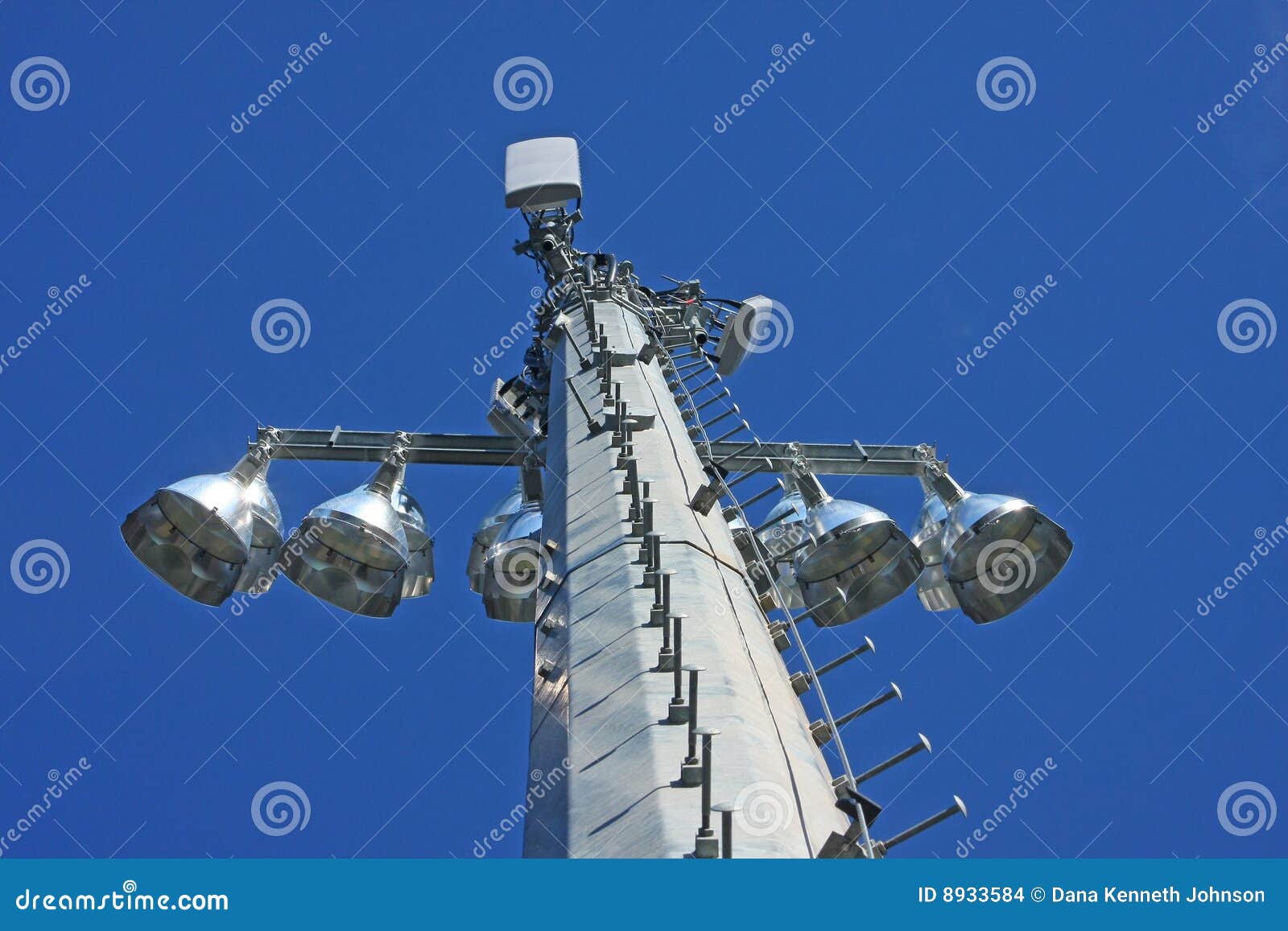 Cell Phone Relay Tower stock photo. Image of receiver - 8933584