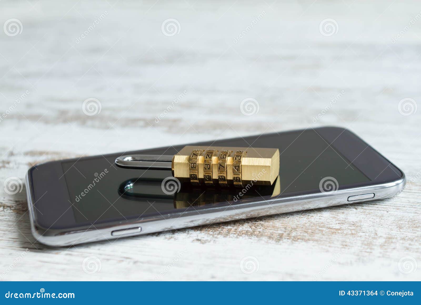 Cell phone security locked stock photo. Image of cellphone - 43371364