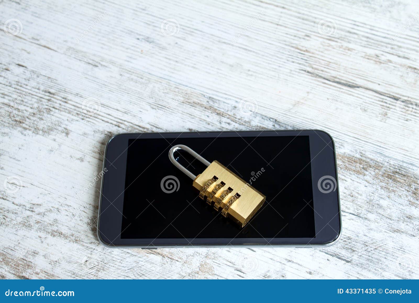 Cell phone security locked stock image. Image of internet - 43371435