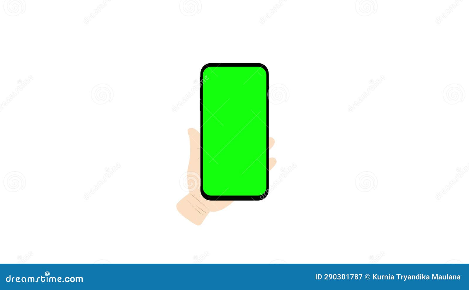 Cell Phone Shaking Ringing Cell Phone Animation Greenscreen ...