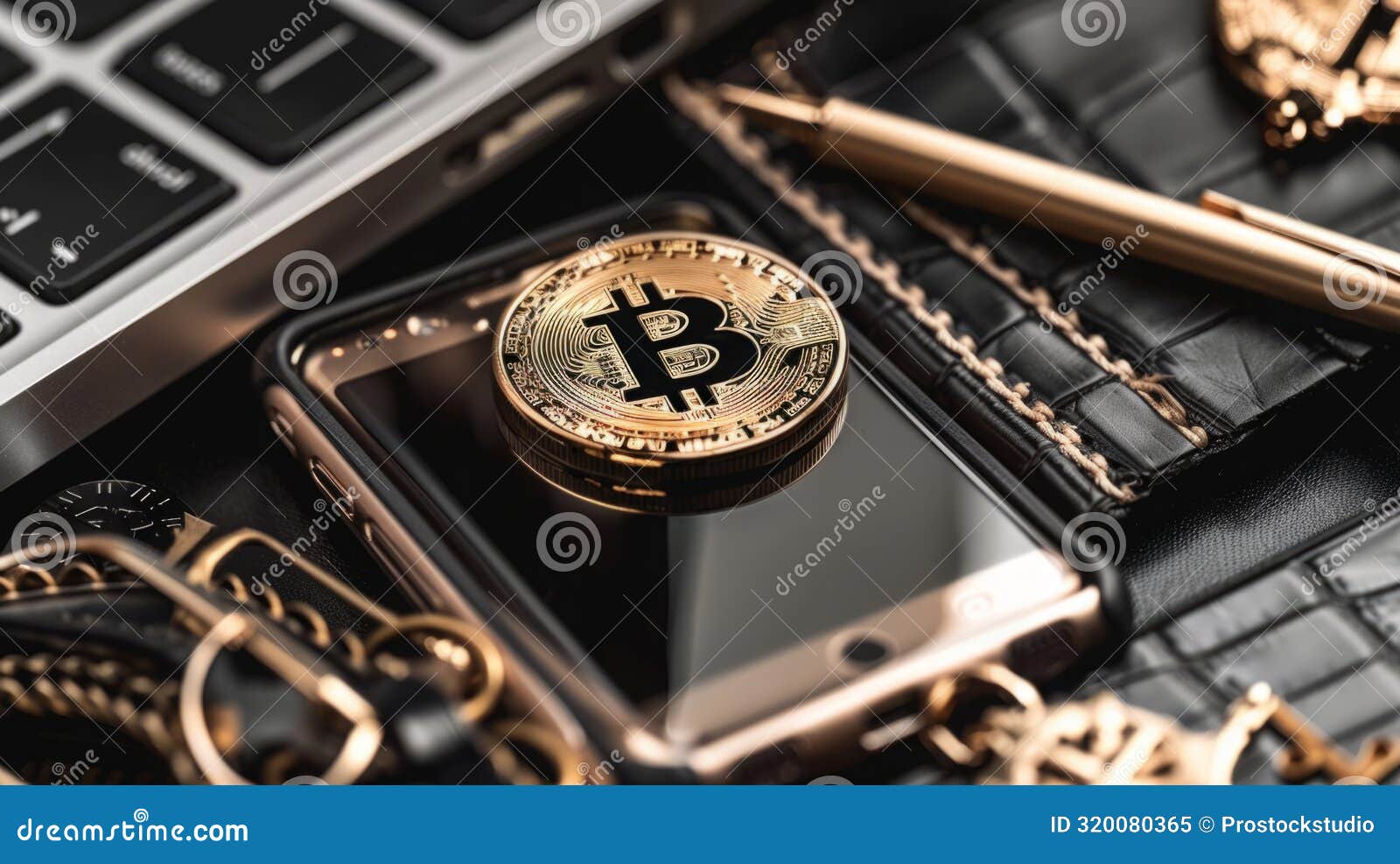 Cell Phone on Top of Laptop Computer Stock Image - Image of connection ...