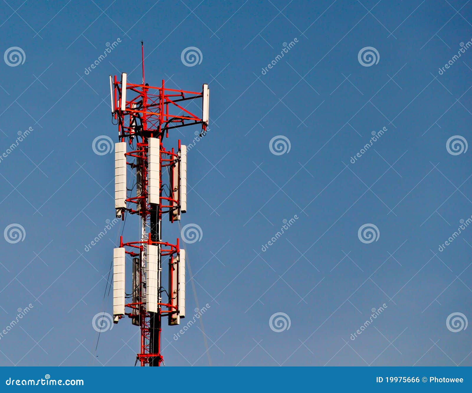 Cell Phone Tower stock photo. Image of station, environment - 19975666