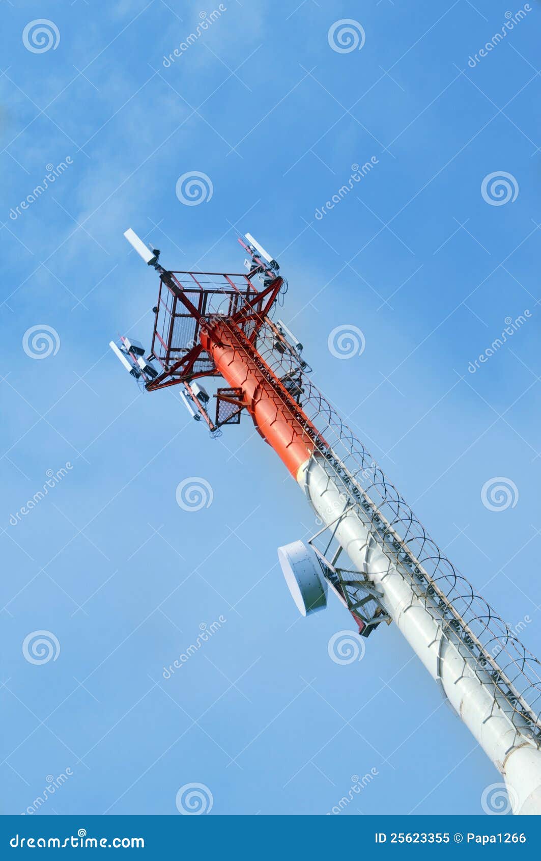 Cell phone tower stock image. Image of phone, cell, communication ...