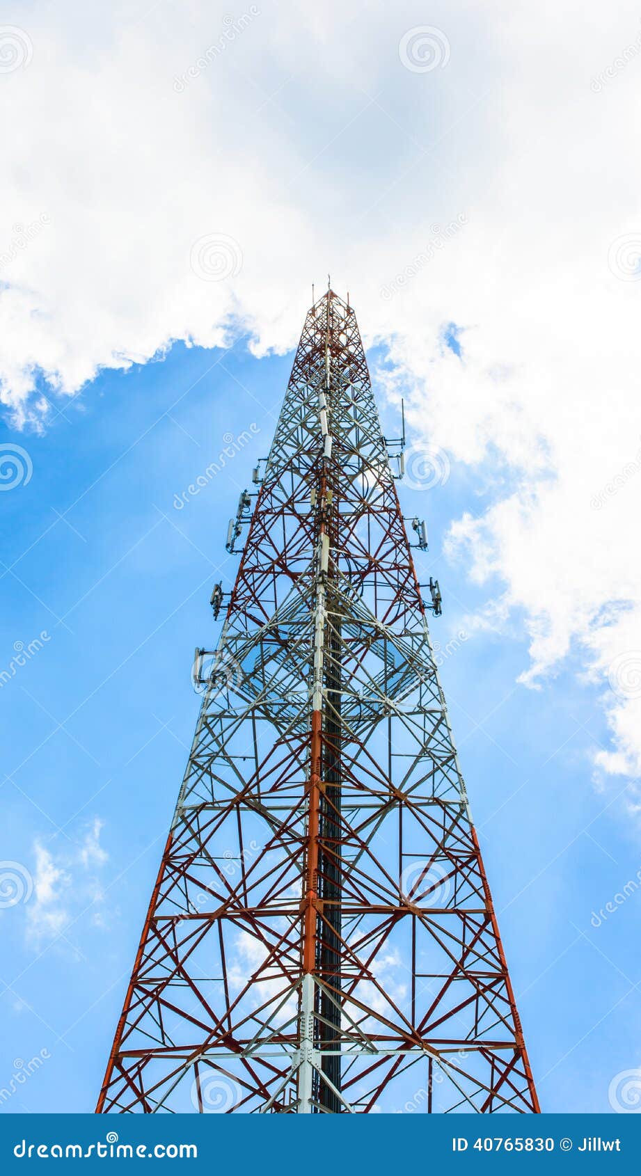 Cell phone towers stock photo. Image of communication - 40765830