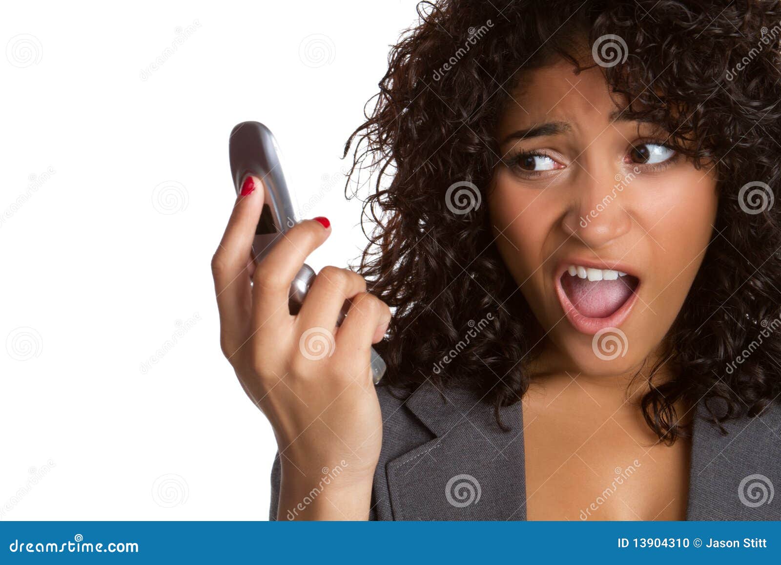 Cell Phone Woman stock photo. Image of female, mobile - 13904310