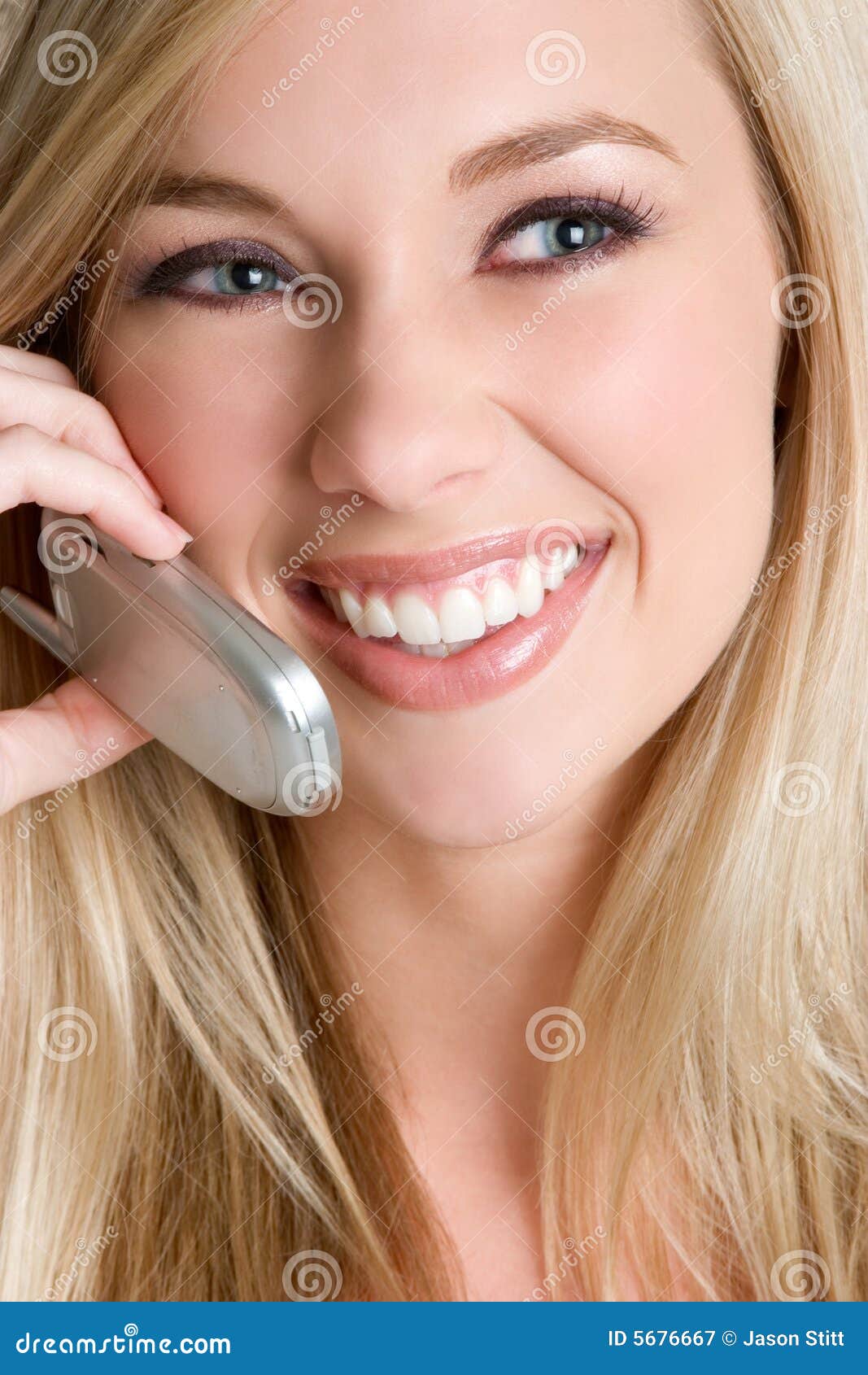 Cell Phone Woman stock image. Image of wireless, cell - 5676667