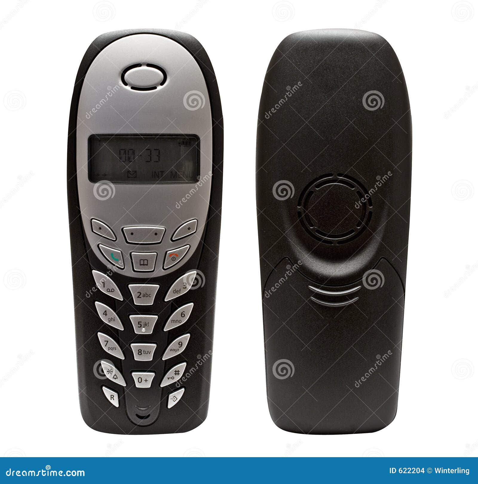 Cell Phones â€“ Front and Back W/ Path Stock Photo - Image of design ...